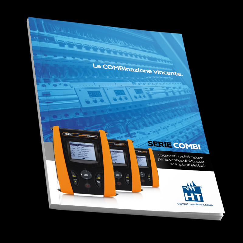 Cataloghi strumenti di misura elettrici-ambientali | HT Italia