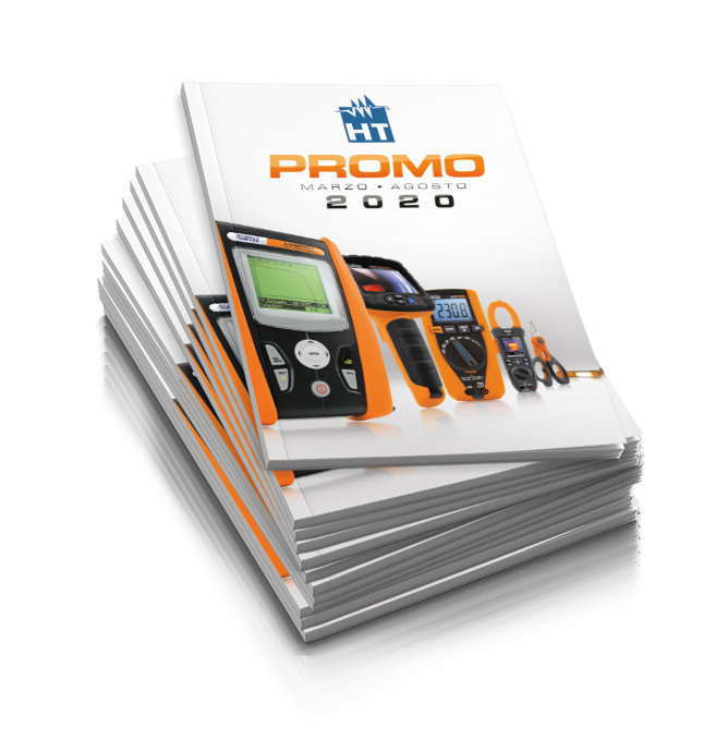 Cataloghi strumenti di misura elettrici-ambientali | HT Italia